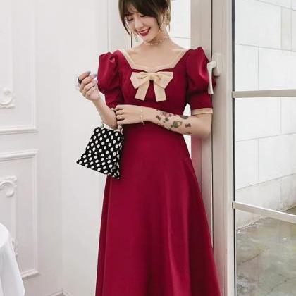 Cute Red Dress, Little Daily Homecoming Dress, Custom Made on Luulla