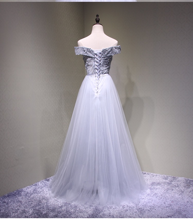 Off Shoulder Party Dress,red /blue Prom Dress,custom Made on Luulla